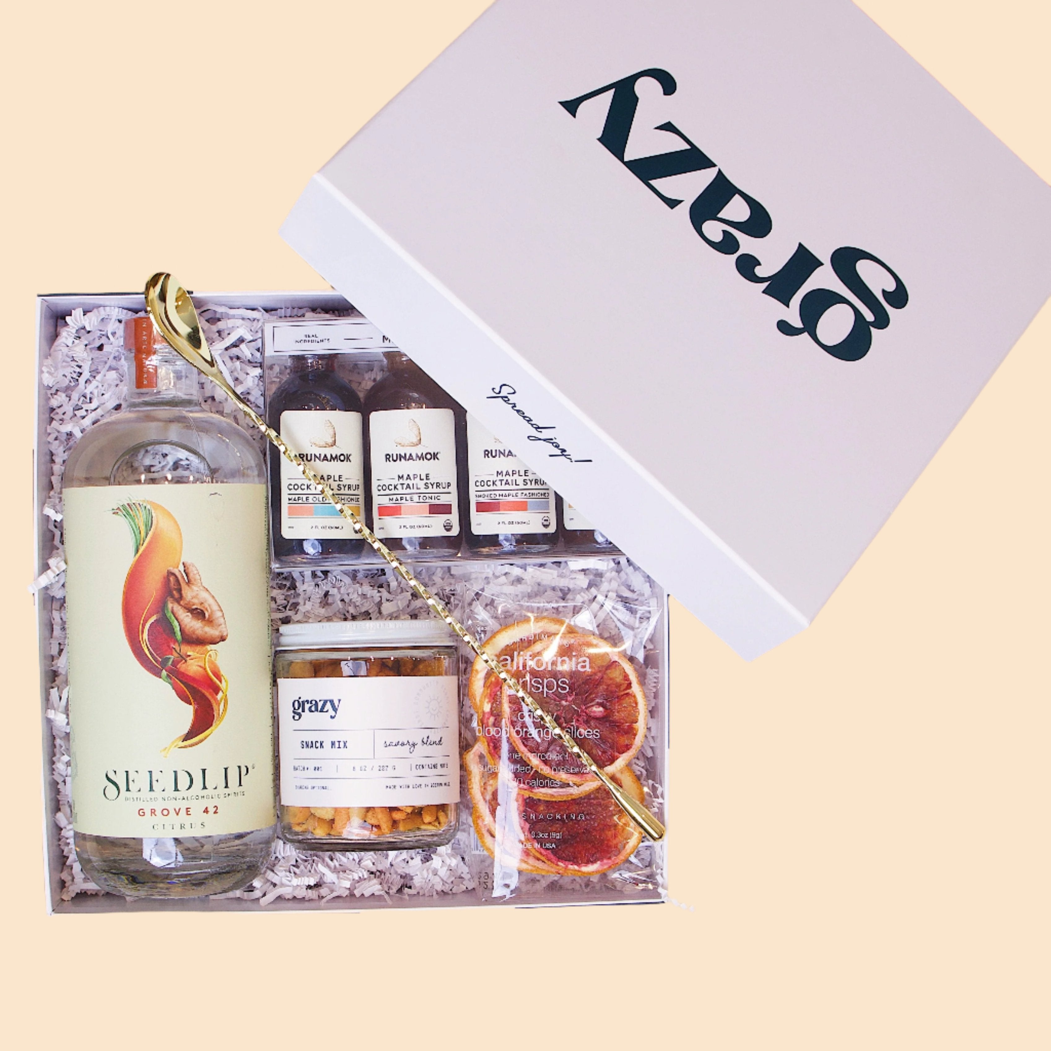 Small Batch Mocktails Non Alcoholic Spirits Gift Box - Grazy